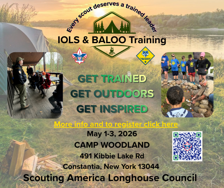 BALOO & IOLS training - Scouting America Longhouse Council
